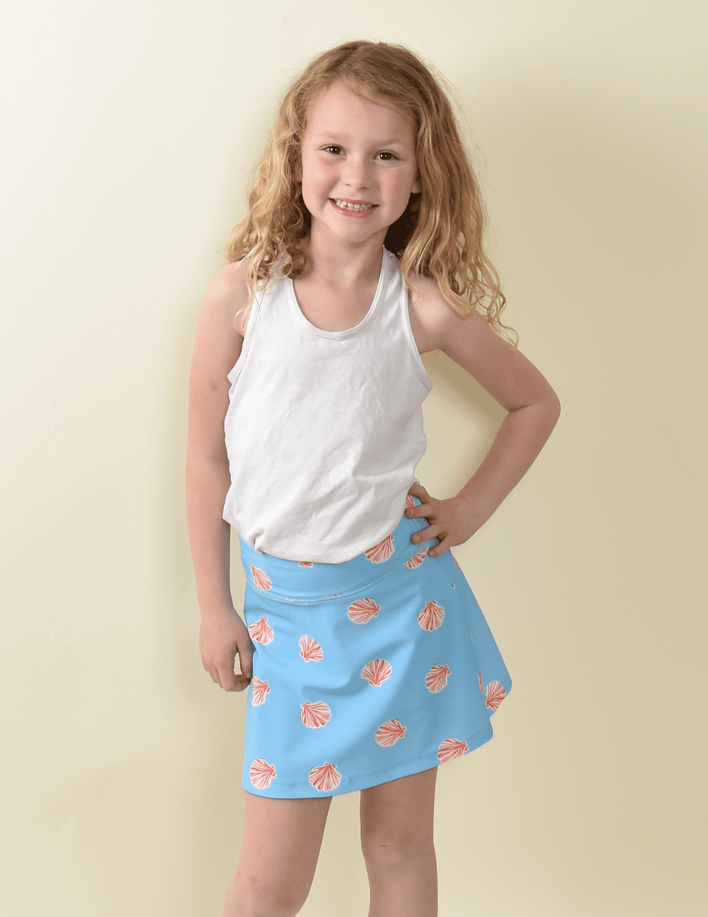 Little Girls Skort Clams Away – Southwind Apparel